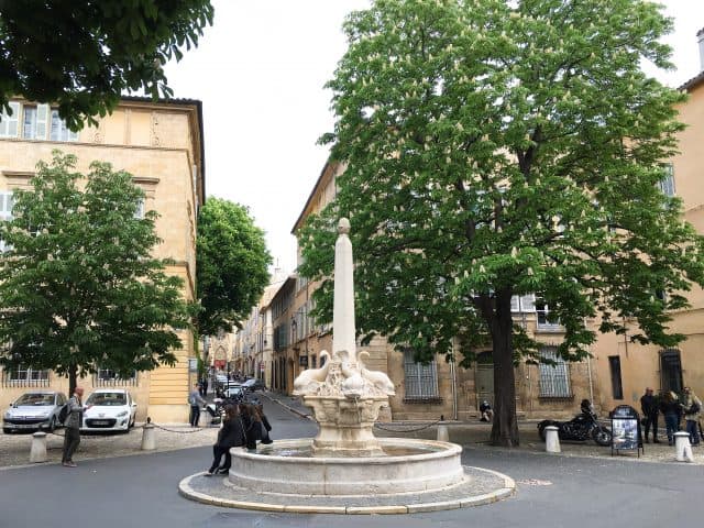 Fountain spotting in Aix-en-Provence