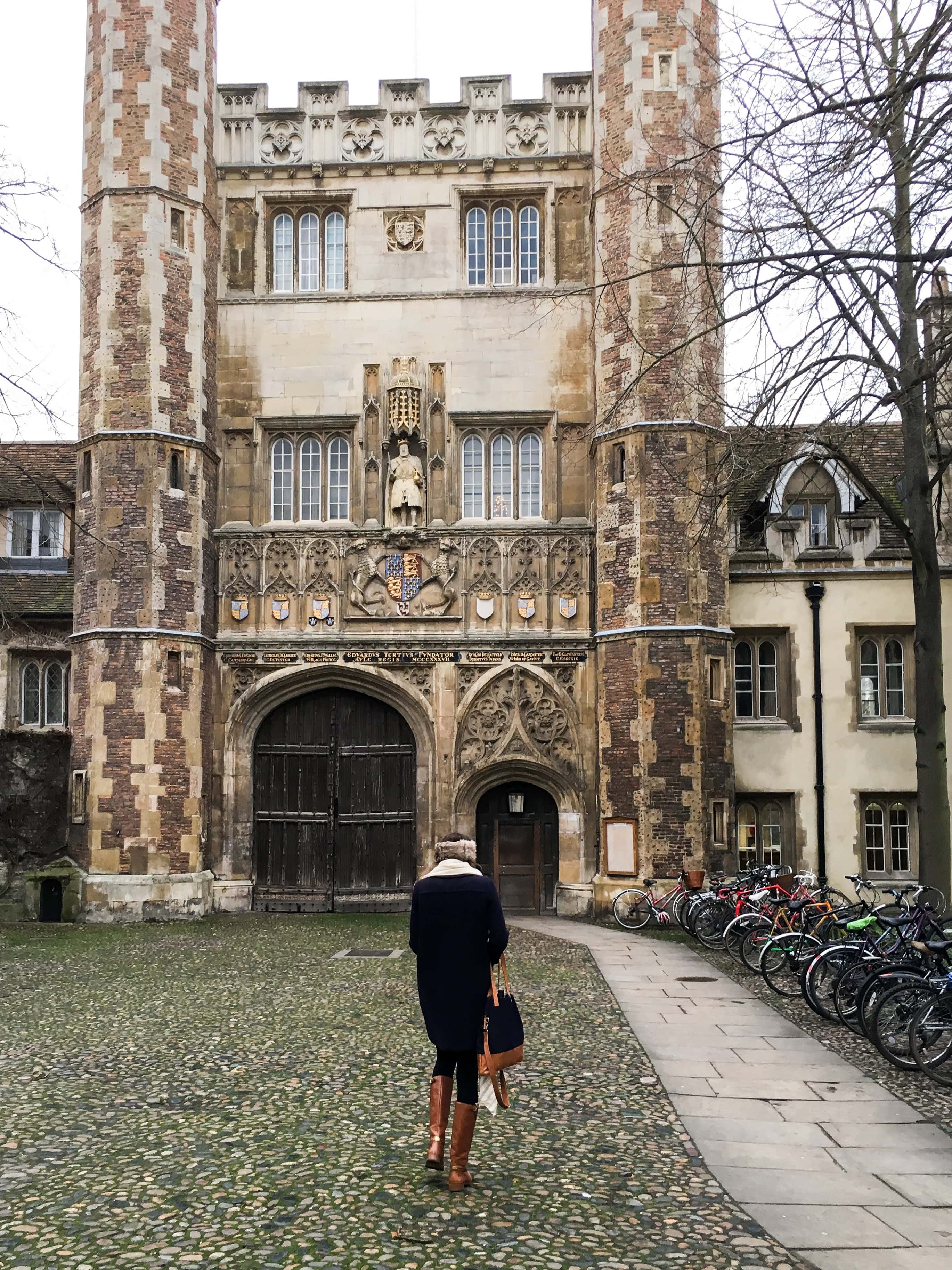 Trinity College Cambridge University No Man Before