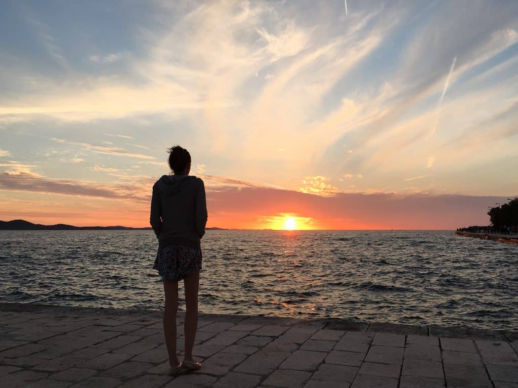 Sunsets in Zadar