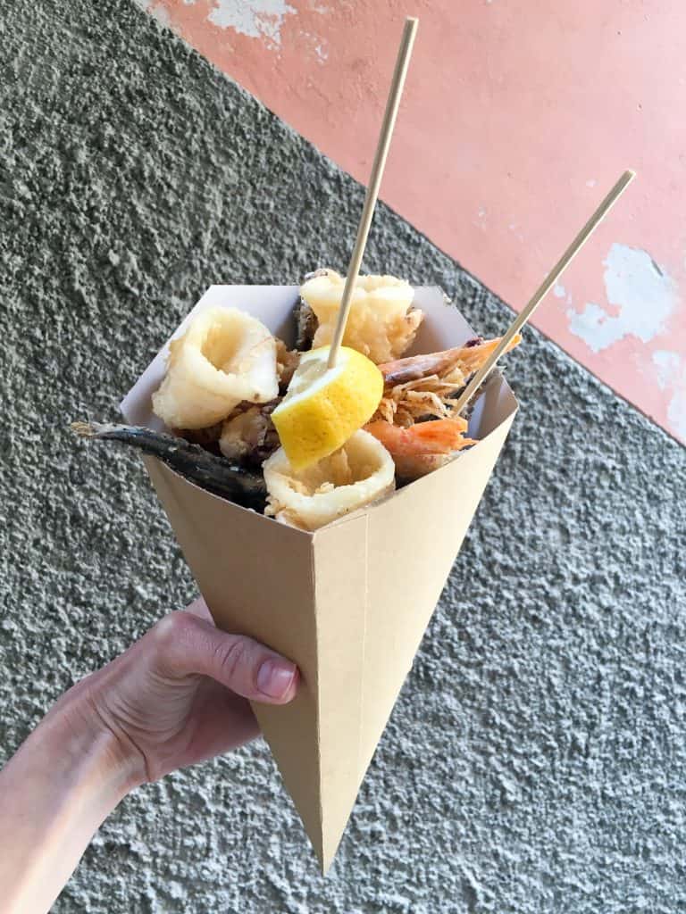 Fritto Misto in Riomaggiore, Italy - No Man Before